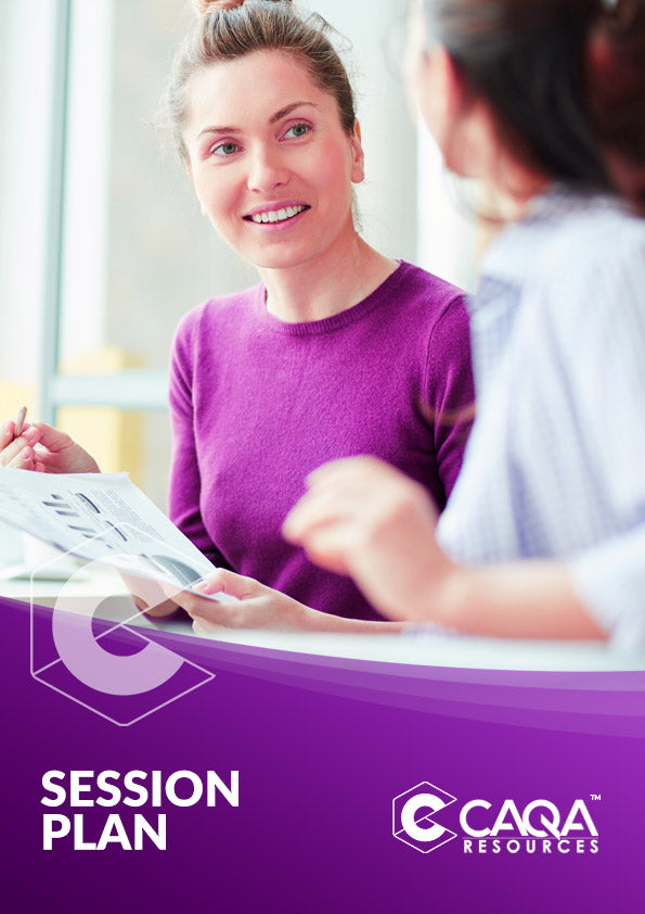 Session Plan-AHCWRK403 Supervise work routines and staff performance ...